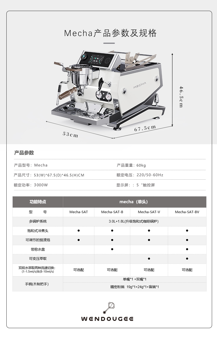 MECHA-WENDOUGEE·Coffee equipment solution service provider